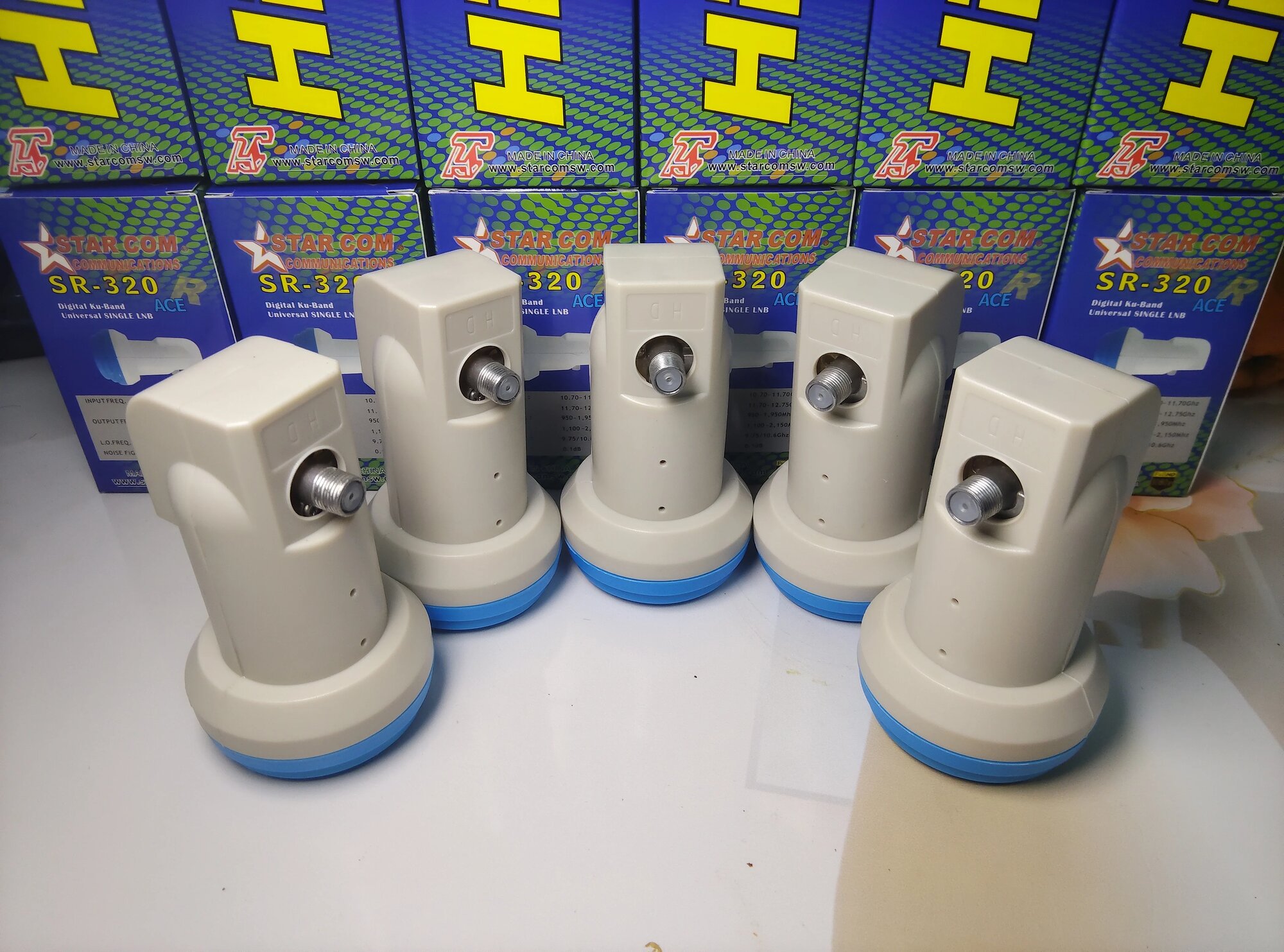 5 шт. YSTSAT SR320 ACE LNB Ku Band 9.75/10.6GHz