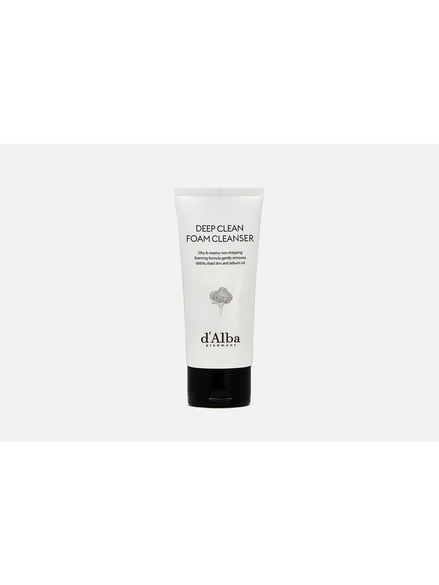 D'ALBA White Truffle Deep Clean Foam Cleanser Пенка д 80мл