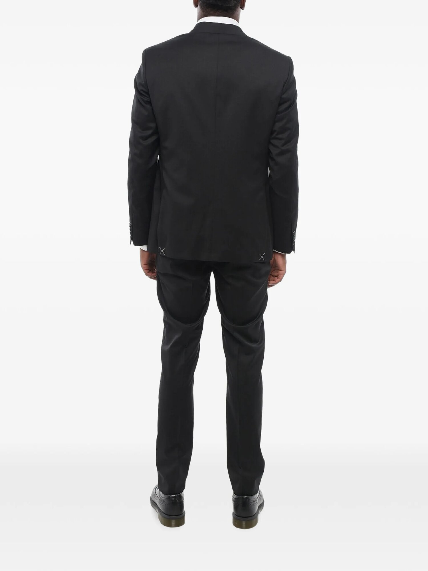 Комбинезон Corneliani Three-piece wool suit, размер 48, черный — фото 1