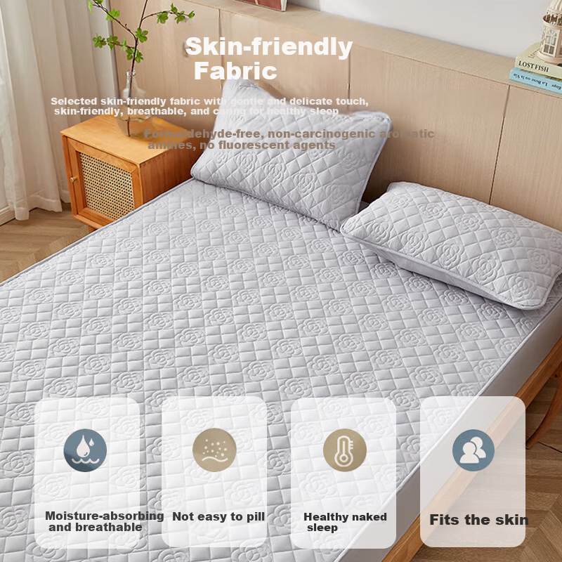 SOMERELLE 180x200 см водонепроницаемая впитывающая пододеяльник с антискользящим покрытием и дышащим полиэстером