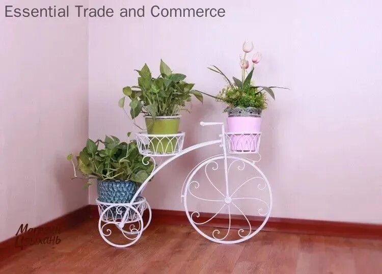 Фигурка садовая "Essential Trade and Commerce", Белый, голубой, Металл, Артикул: 4283661322
