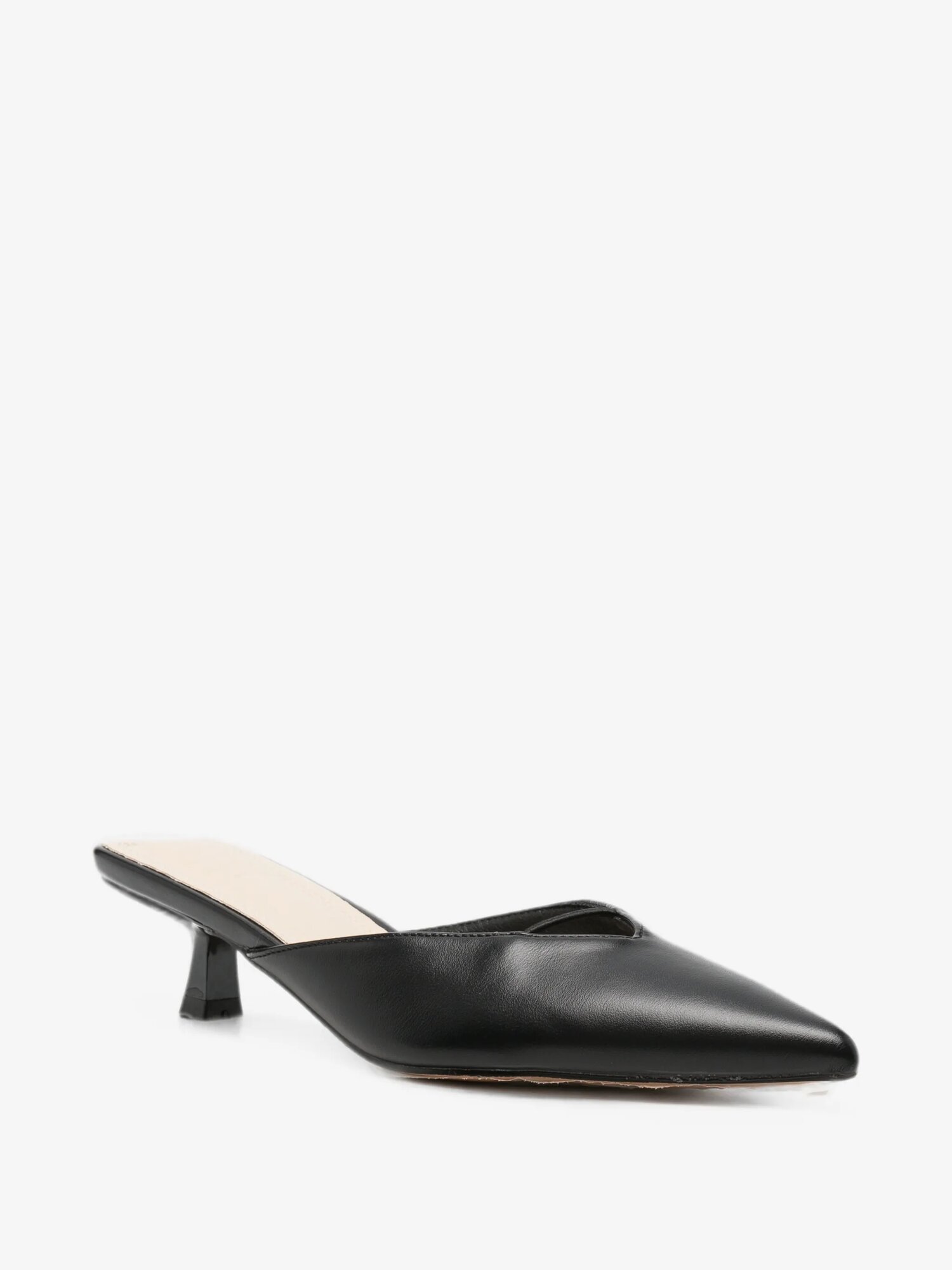 Мюли TWENTY FOURHAITCH Malagueta pointed-toe mules, размер 37, black — фото 1