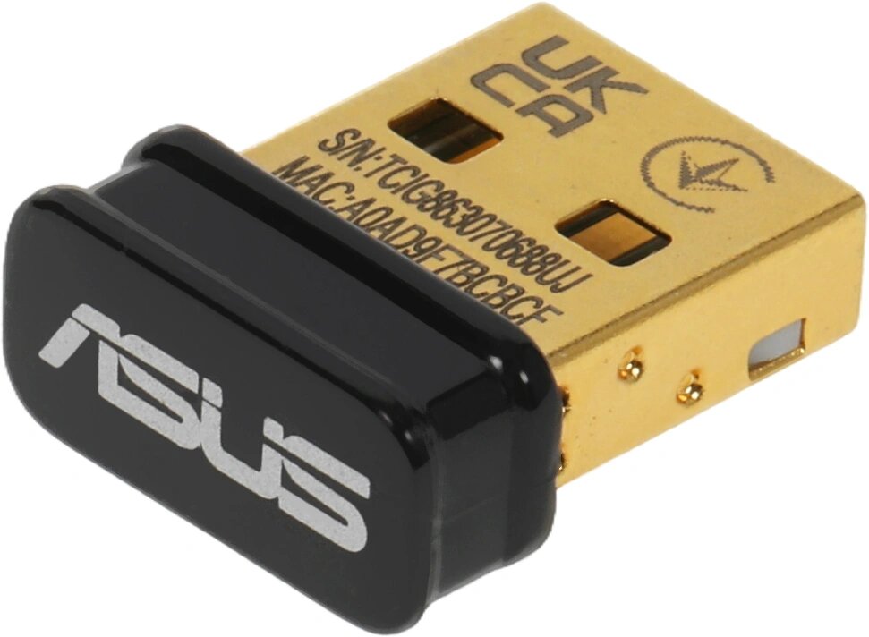 Сетевой адаптер Bluetooth Asus USB-BT540 USB 2.0 (ант. внутр.) 1ант