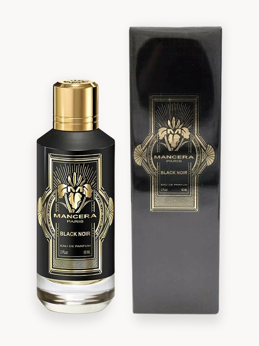 Парфюмерная вода Mancera "Black Noir", 60мл, черная кожа и розовый перец, унисекс