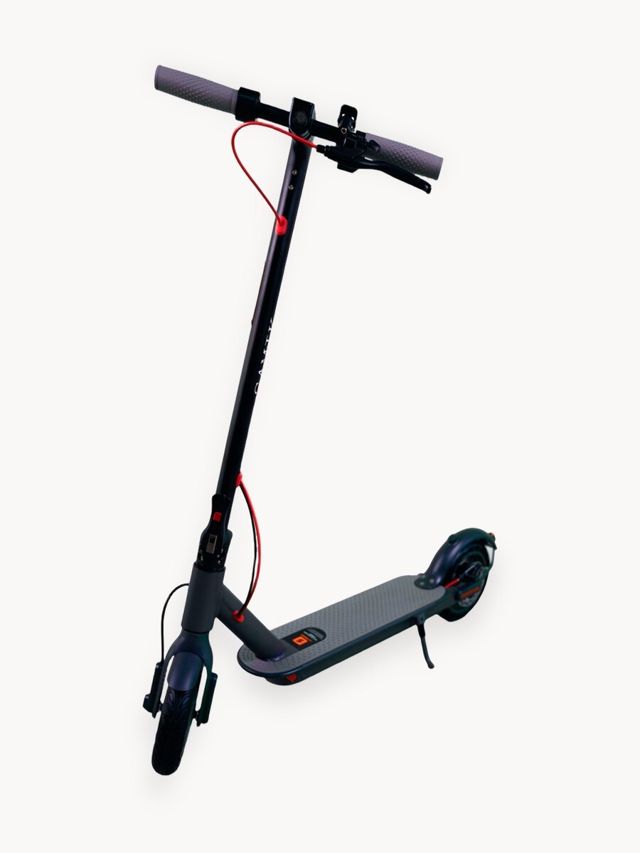 Электросамокат SAMIK M365 Pro (электрический самокат), гидроизоляция, лучший подарок, складной, черный, до 31км/ч