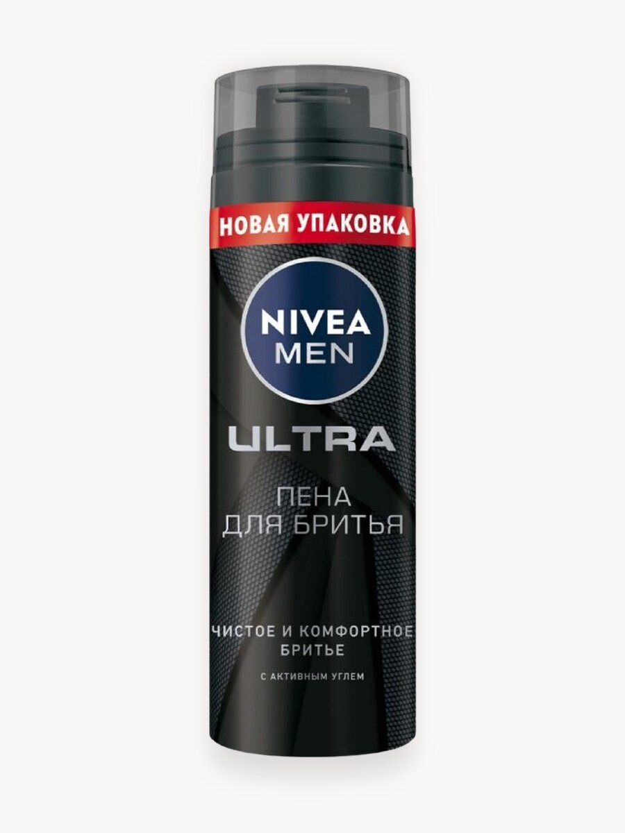 NIVEA Пена для бритья Ultra муж, 200 мл