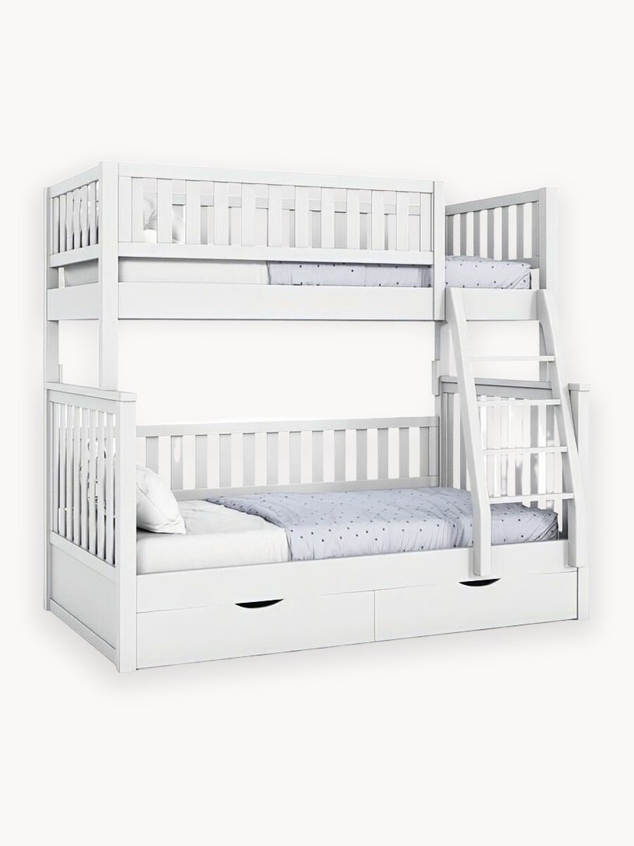 Двухъярусная кровать мебельная фабрика ДУБРАВА Агата 127 x 197 x 180 см