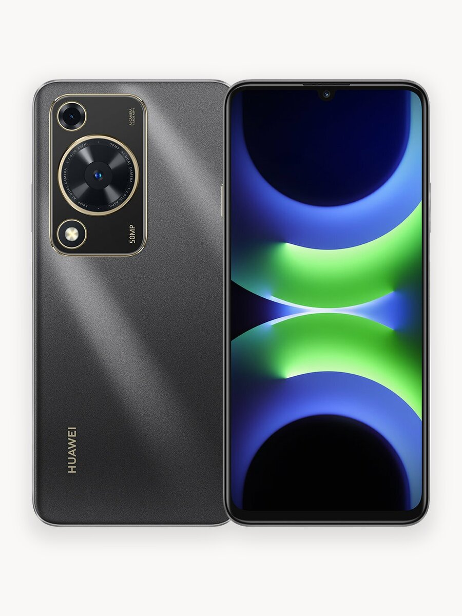Смартфон Huawei Nova Y63 6/128GB, 90 Гц, NFC, 2 Nano SIM, Чёрный