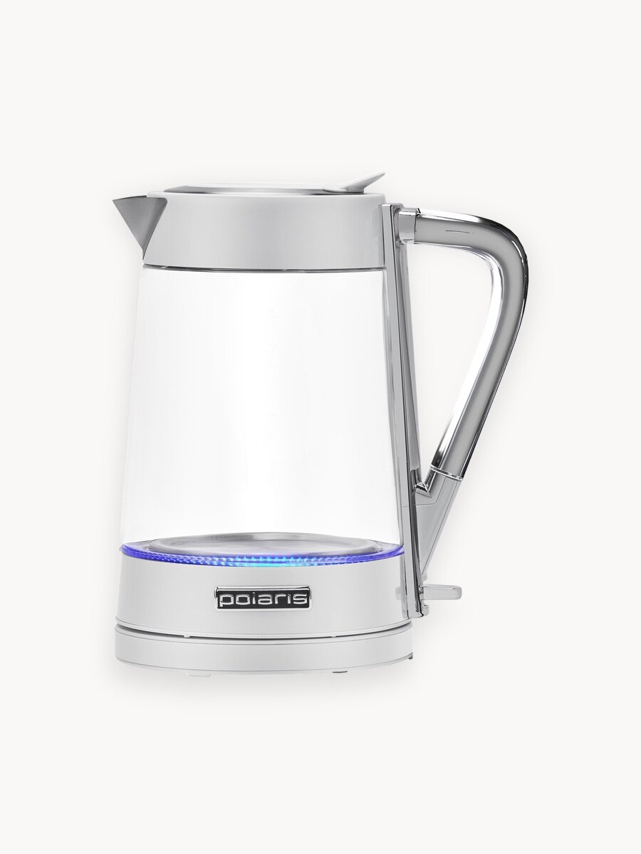 Электрический чайник Polaris PWK 1715CGL WATER WAY PRO , белый