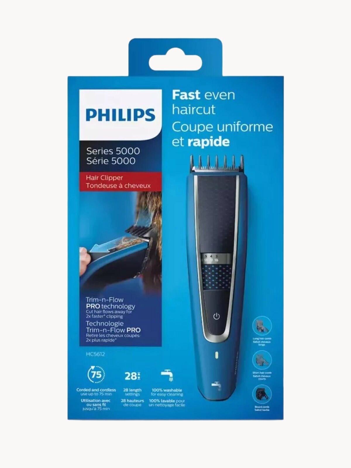 Машинка для стрижки волос Philips HC5612/15 Family Hairclipper