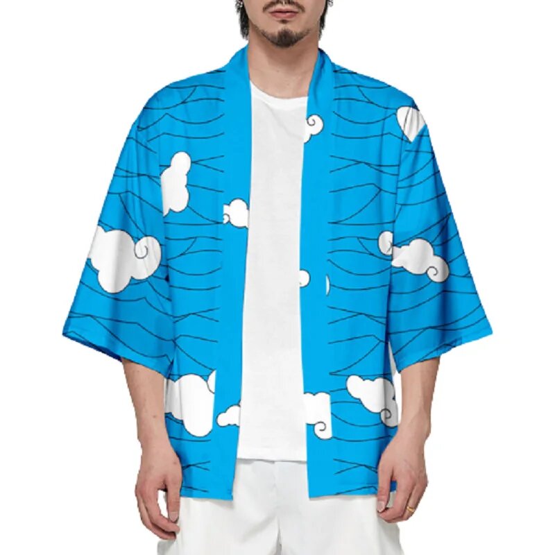 Розовое аниме кимоно Камадо Танджиро XXXXL, 7