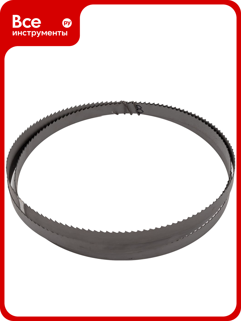 Пила ленточная биметаллическая по дереву М42 2560х20x0.9 мм, 4TPI Parsec БИМ3346, из биметалла, резки древесины
