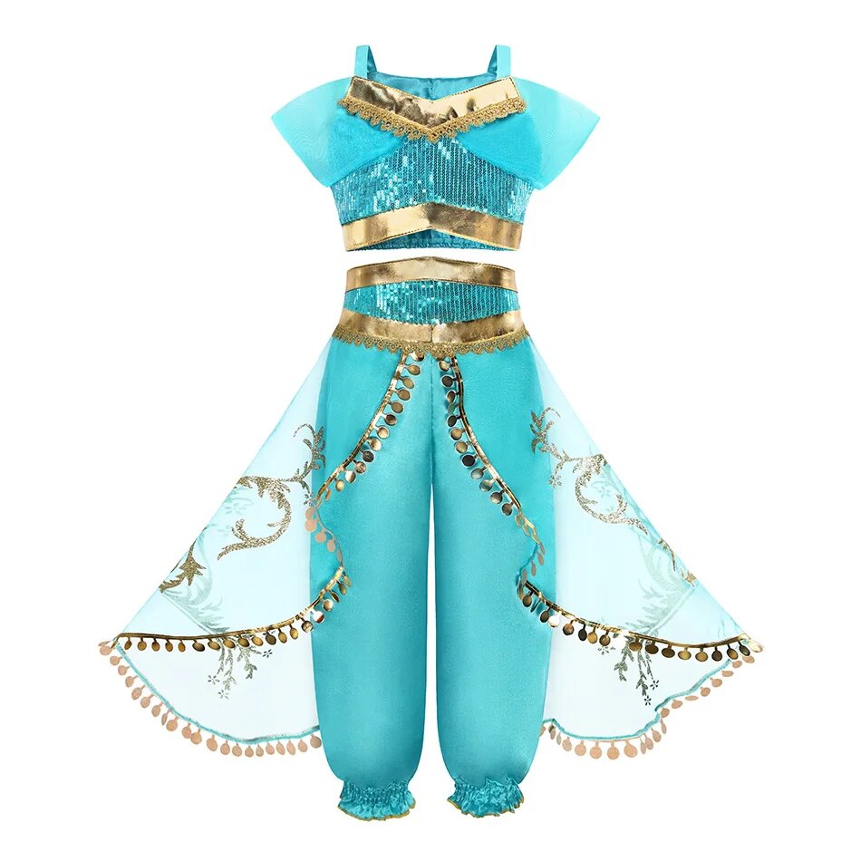 Детское платье принцессы Disney 6-7T(140), Jasmine A