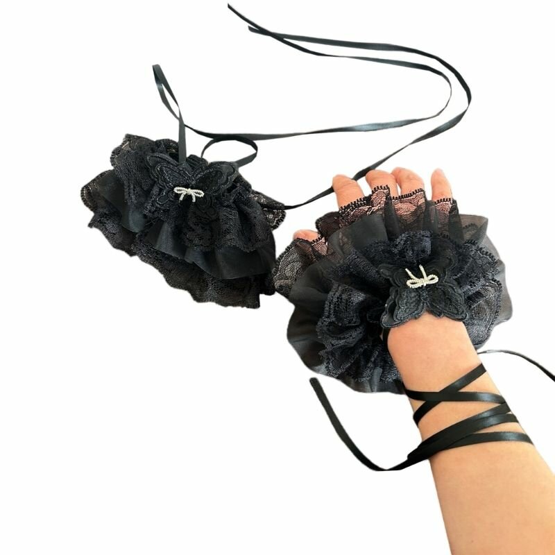 Манжеты с бантом для рукавов