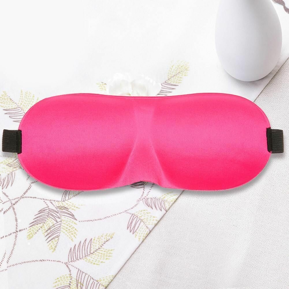 3D маска для глаз для сна Мягкая маска для глаз из пены с эффектом памяти 99% закупорка