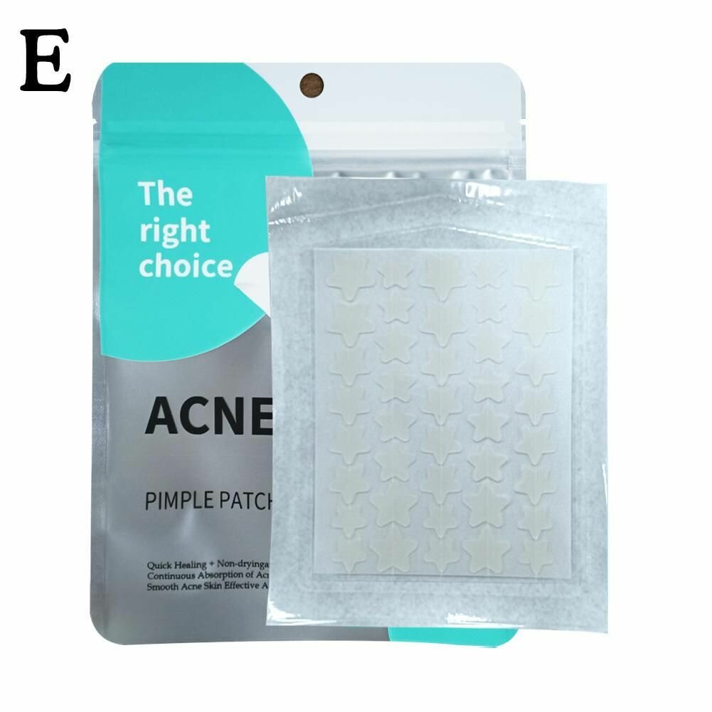 Цветный акне патч