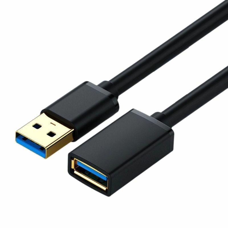 Usb-кабель для передачи данных usb3.0 от мужчины к женщине, компьютерный U-диск, удлинитель мыши и клавиатуры-0,5 м