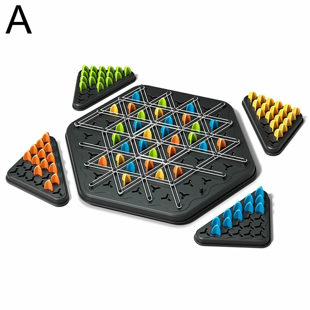 Новая геометрия Головоломка Треугольные шахматы Настольная игра