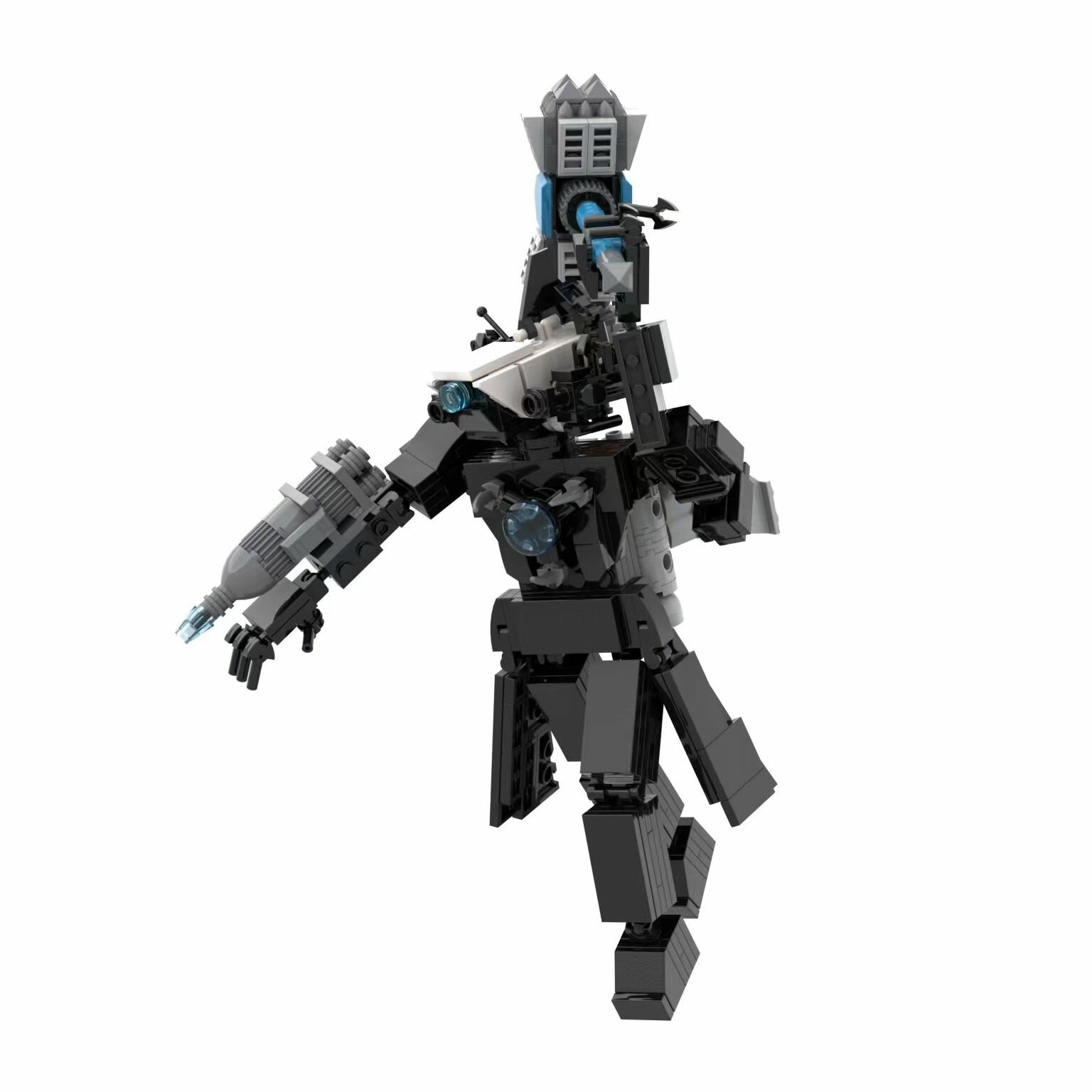 Строительные блоки монитора Titan туалета Skibidi 2023 Новый Туалет Skibidi