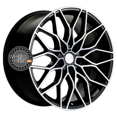 Диск автомобильный литой Khomen Wheels KHW1902 (BMW Front) 19x8.5 5x112 et30 dia66.6 Black-FP