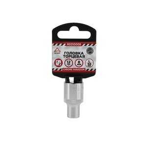 Головка 1/2 12-и гр. 8 мм l=38 мм, на холдере ARNEZI арт. r0310008