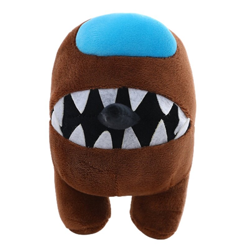 Мягкая игрушка Ворчун из игры Among Us в виде мультяшного волка, плюшевая кукла с коротким мехом, разные цвета