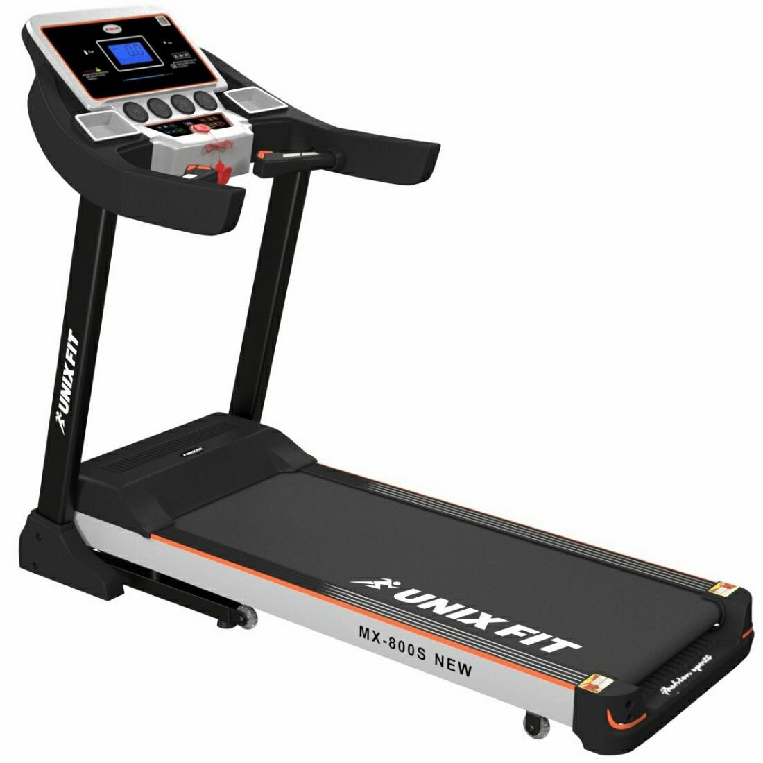 Беговая дорожка UNIX Fit MX-800S, домашняя, до 140 кг, черная