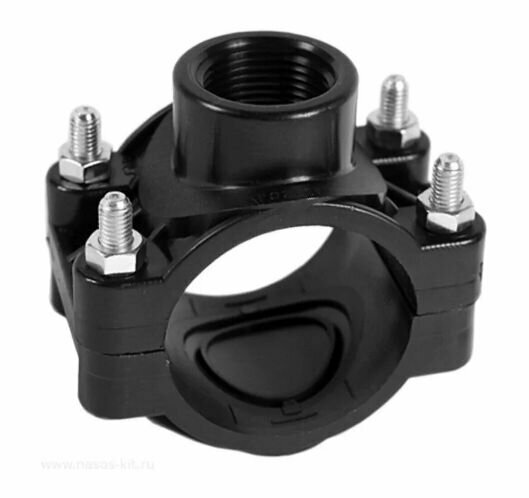 Седелка Millennium , 160x1", для труб 63 мм, с болтовым креплением, 1 шт