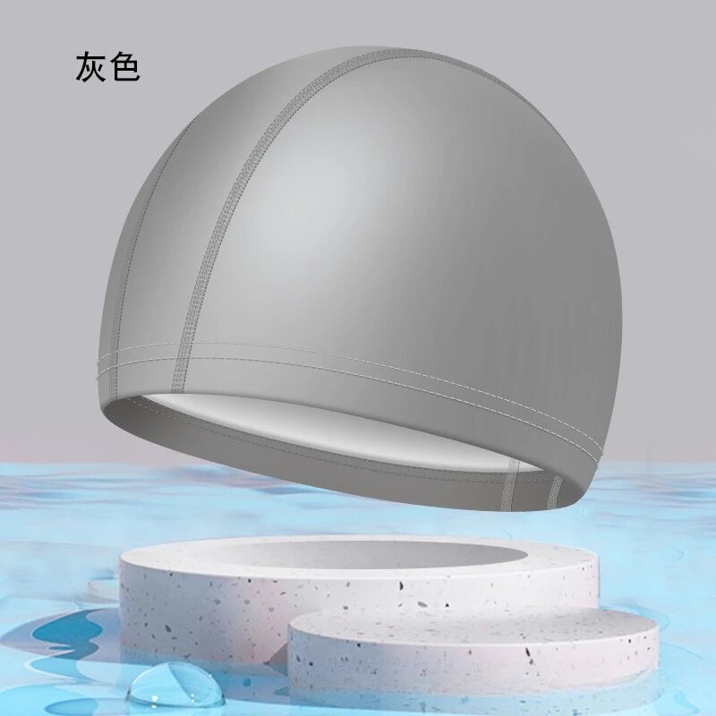 Водонепроницаемая шапочка для плавания Adidas Silver gray