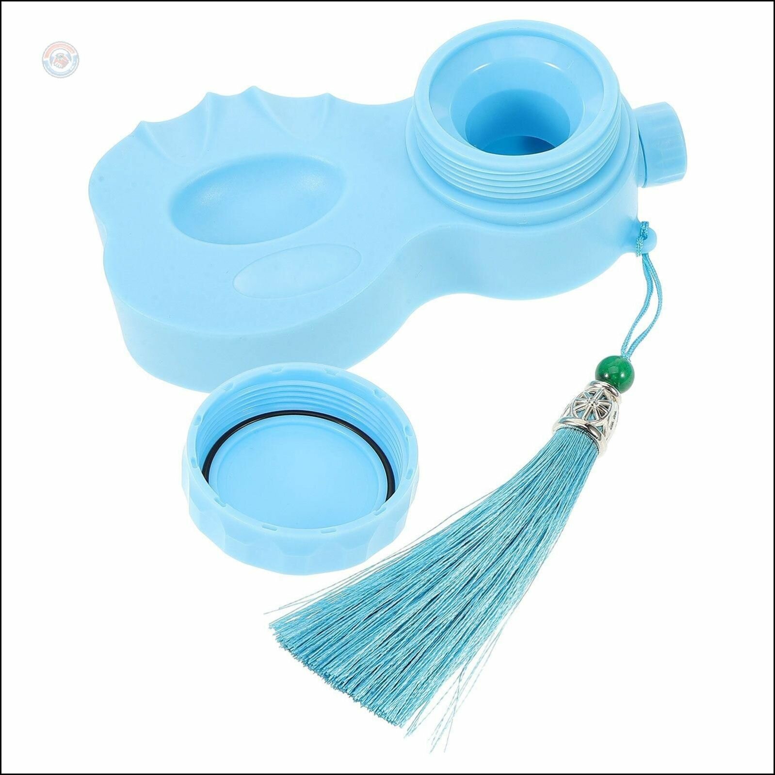 Эксклюзивная чернильница DKDCJ0823 с защитной крышкой для каллиграфии и рисования 12x7x3 см, предохраняющая от высыхания и загрязнений