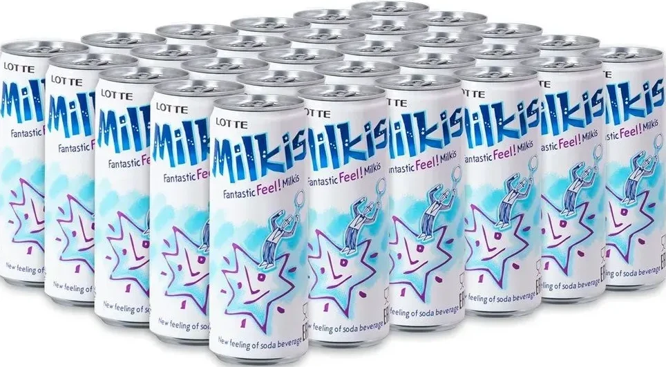 Милкис оригинал 0,25л./30шт. LOTTE Лимонад Производство - Южная Корея