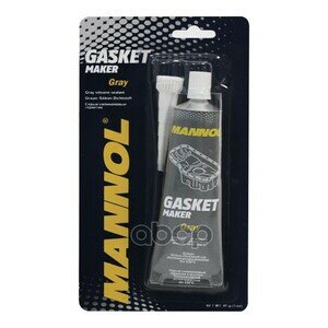 9913 серый силиконовый герметик (от -40 с до +230 с) / gasket maker gray (85гр.) MANNOL арт. 2417