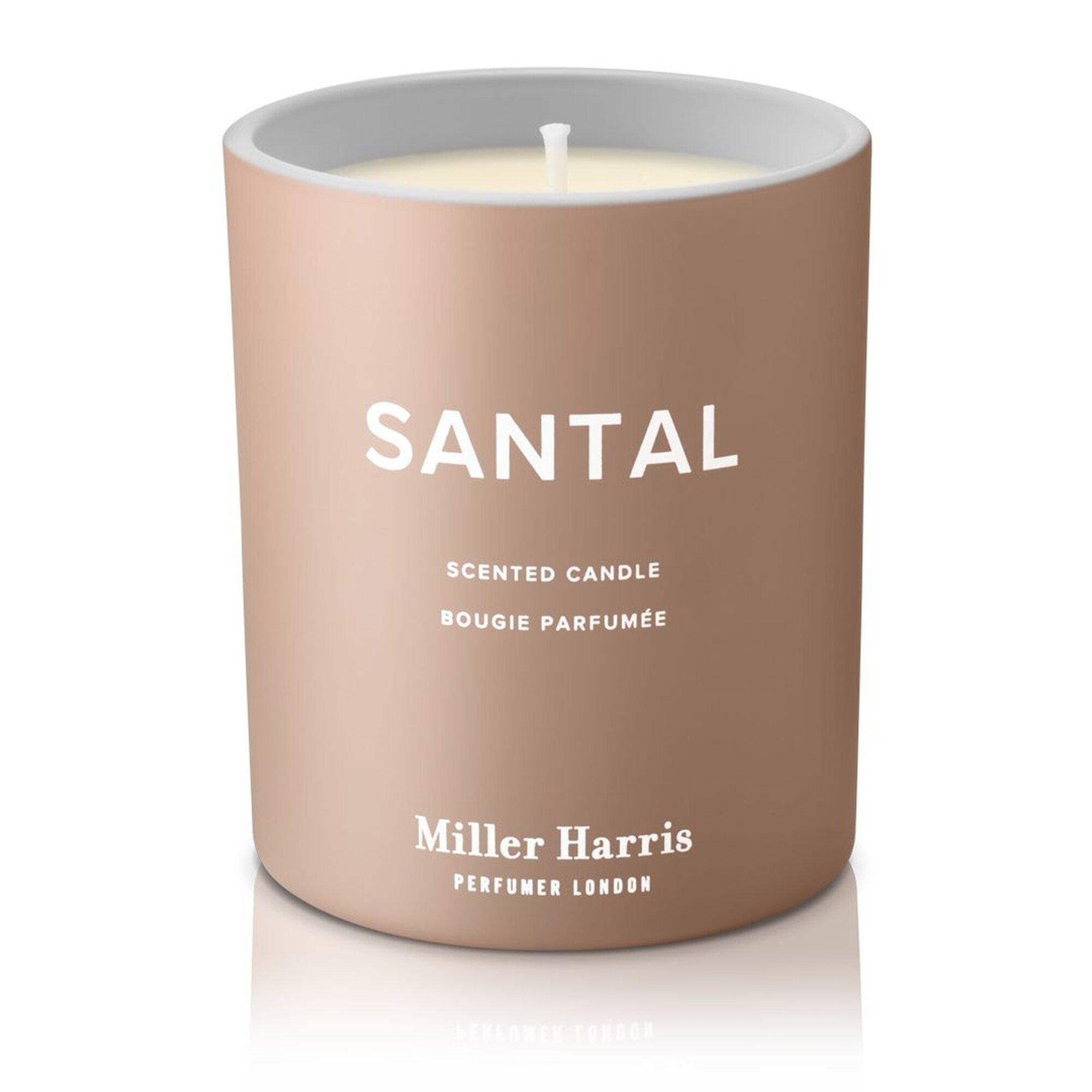 Ароматическая свеча Miller Harris 867023 аромат Santal , 220 г цвет коричневый