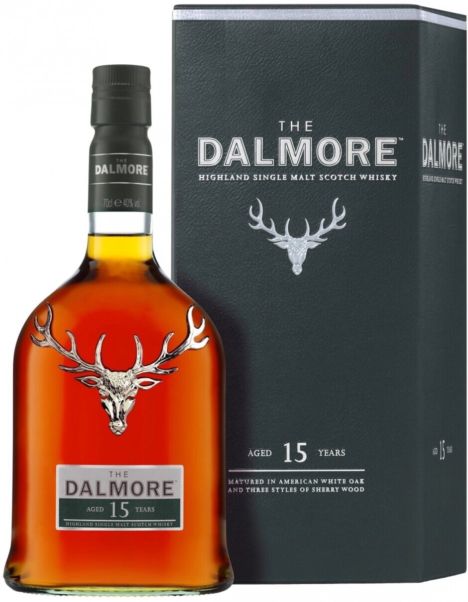 Виски "Dalmore" 15 years old, gift box, 0.7 л