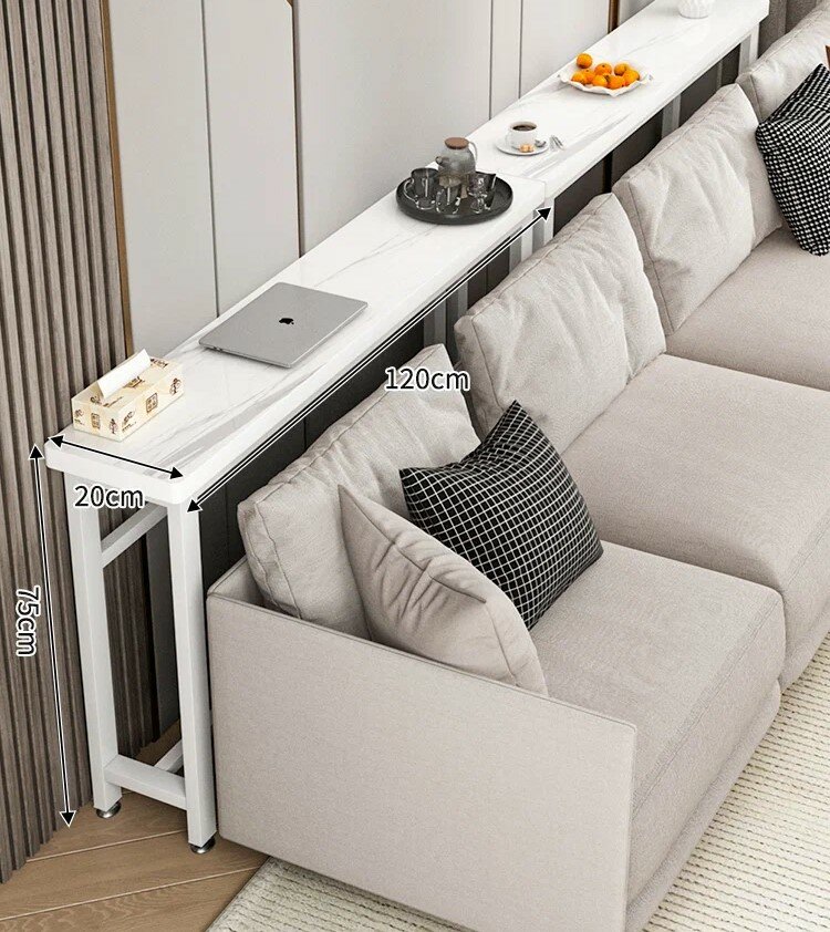 Задняя полка дивана, Металлический каркас, МДФ, 120x20x75cm