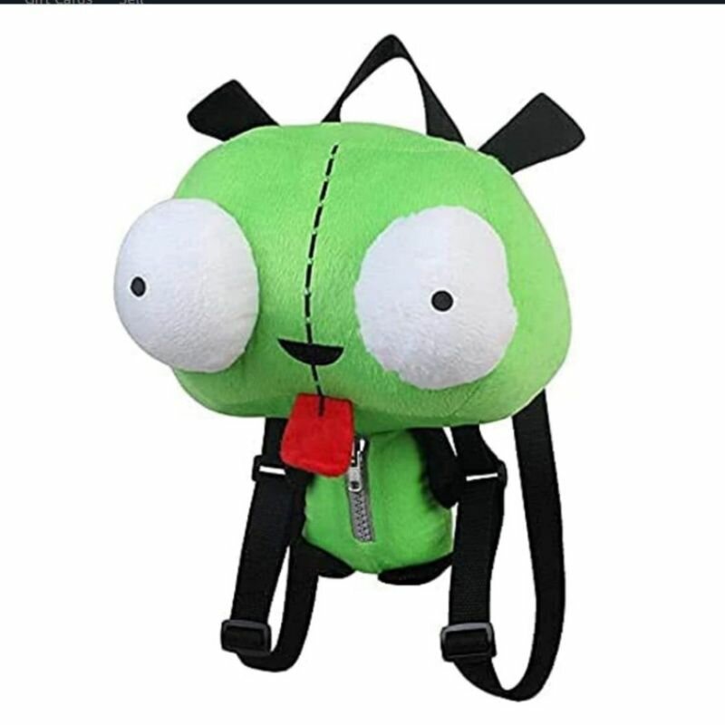 Мягкая игрушка новый alien invader zim 3d eyes robot gir милый мягкий плюшевый рюкзак