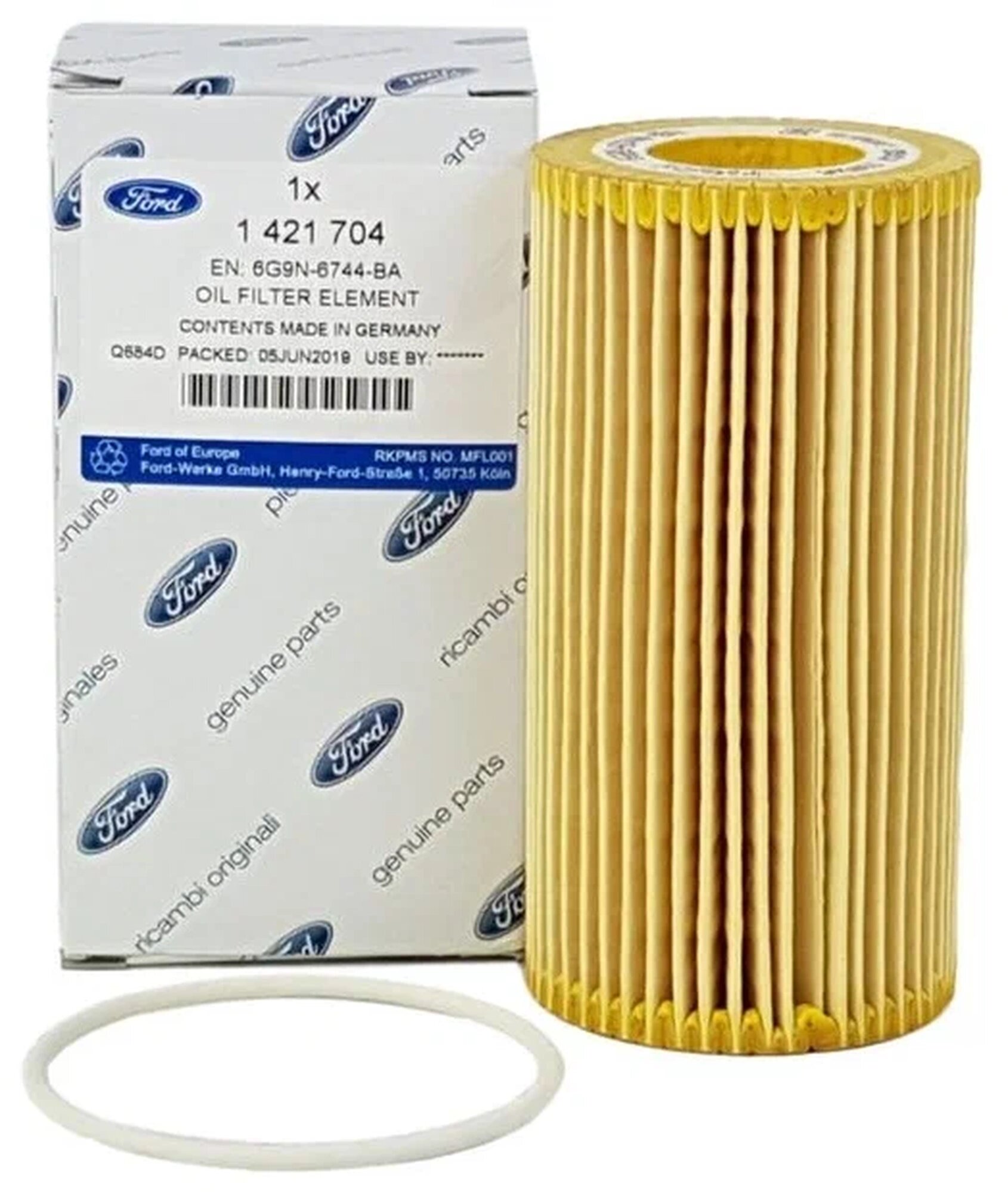Фильтр масляный FORD 1421704, для Ford Kuga/S-Max