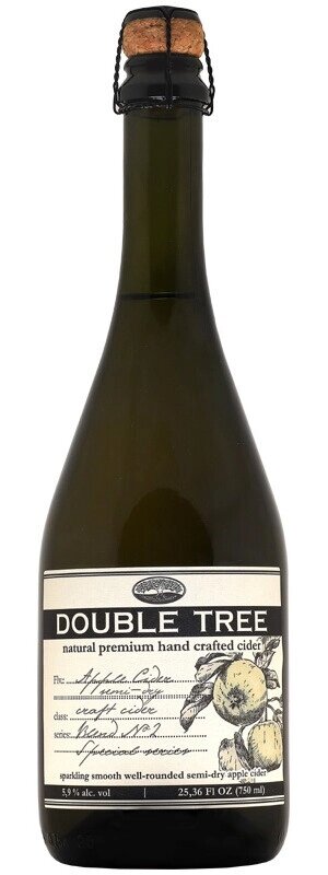 Сидр Cider House, "Double Tree" Green Apple, 6 шт, 0.75 л