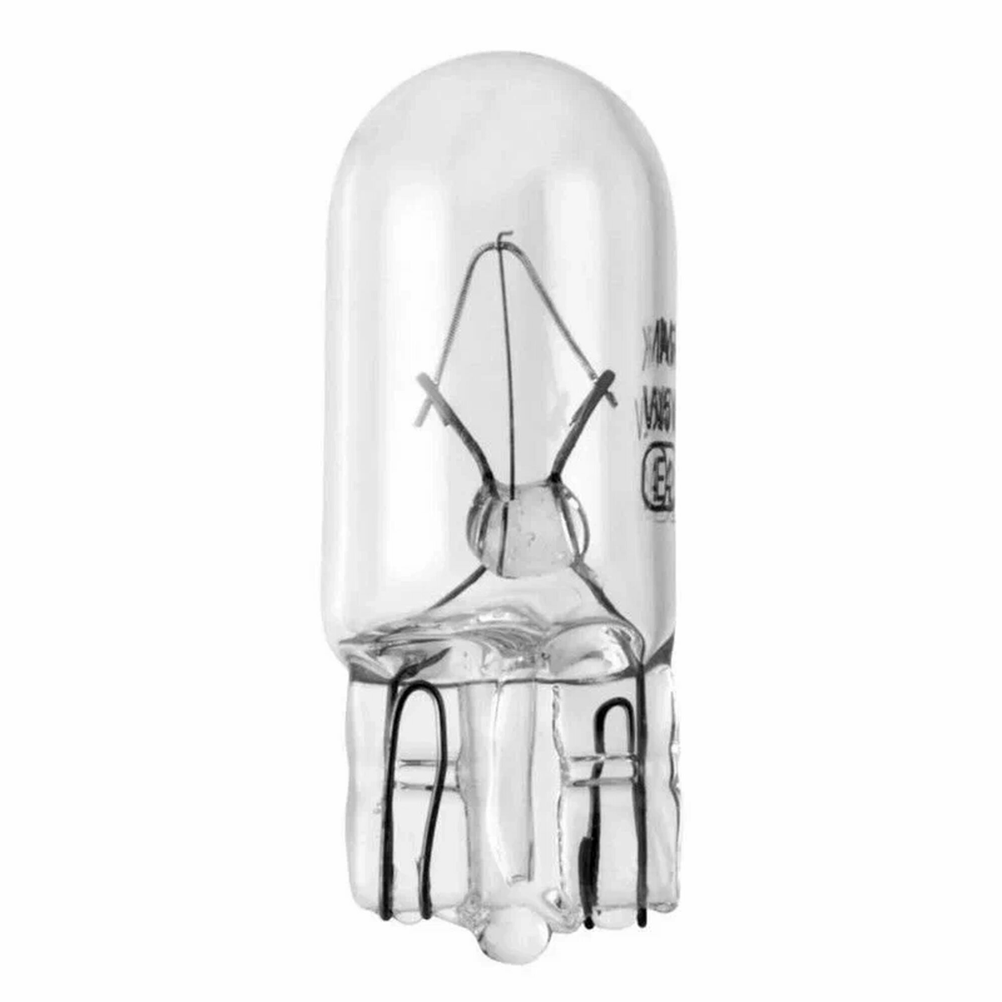 Лампа накаливания сигнальная W5W W2.1x9.5d 12V, маяк 81205БЦ (1 шт.)