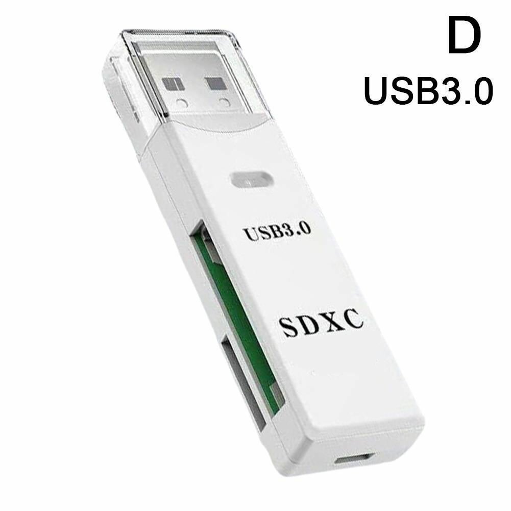 Картридер USB 3.0 для карт SD и Micro SD, адаптер для флэш-карт 2-в-1
