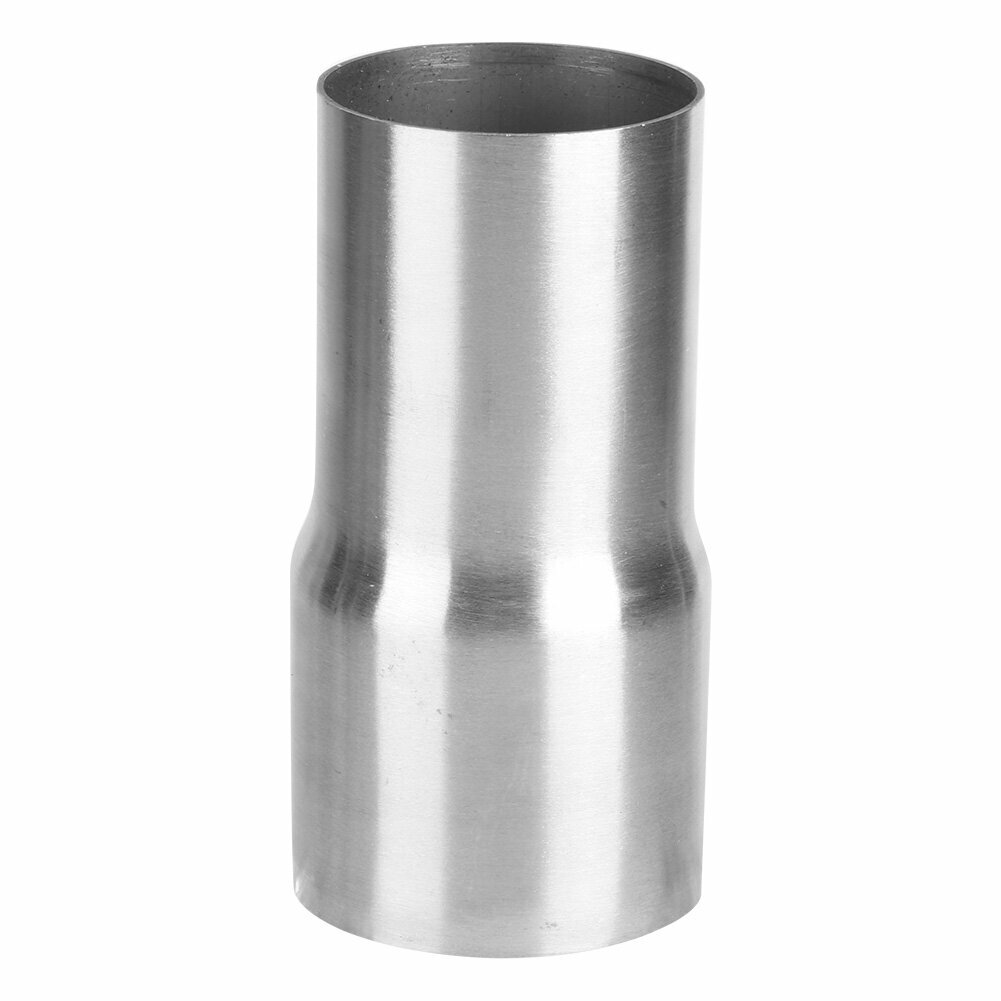 Переходник соединителя выхлопной трубы из нержавеющей стали от 57 мм до 63 мм, универсальный переходник переходной трубки для модифицированных выхлопных систем
