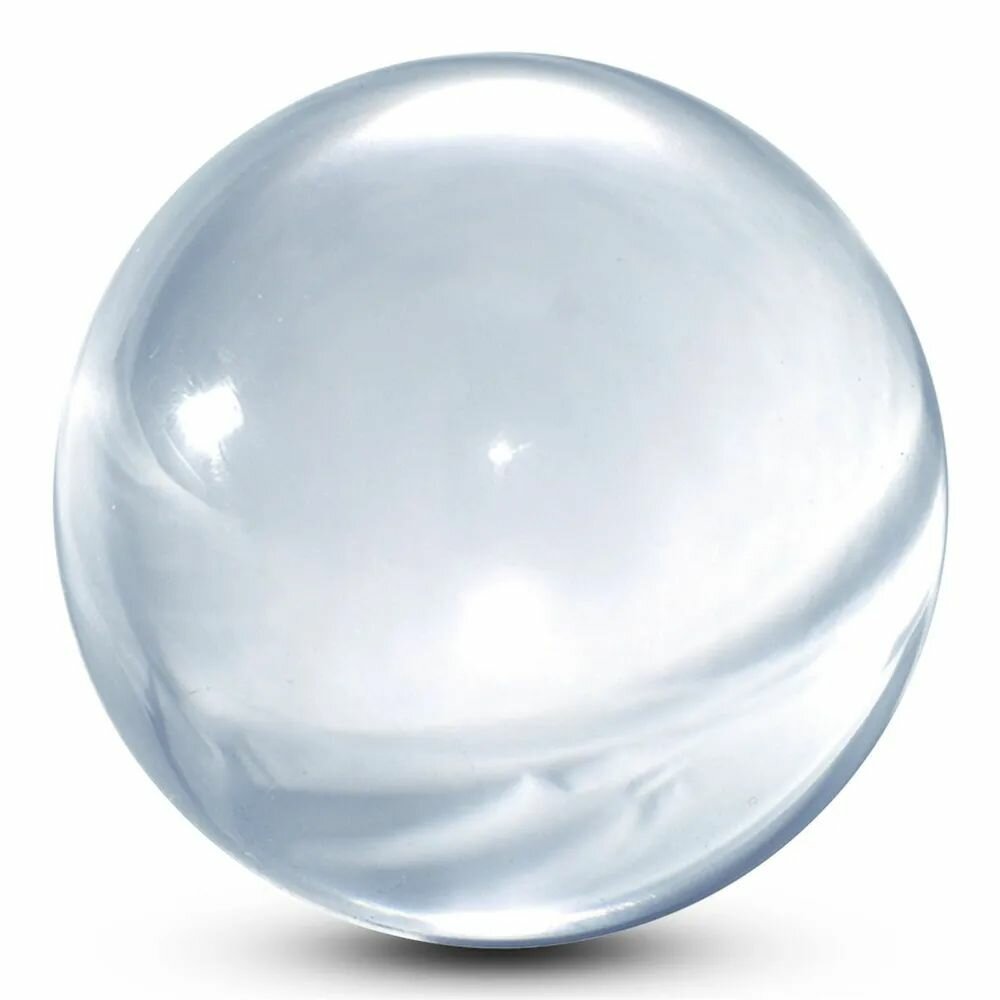 Акриловый шар для контактного жонглирования 100 мм с чехлом