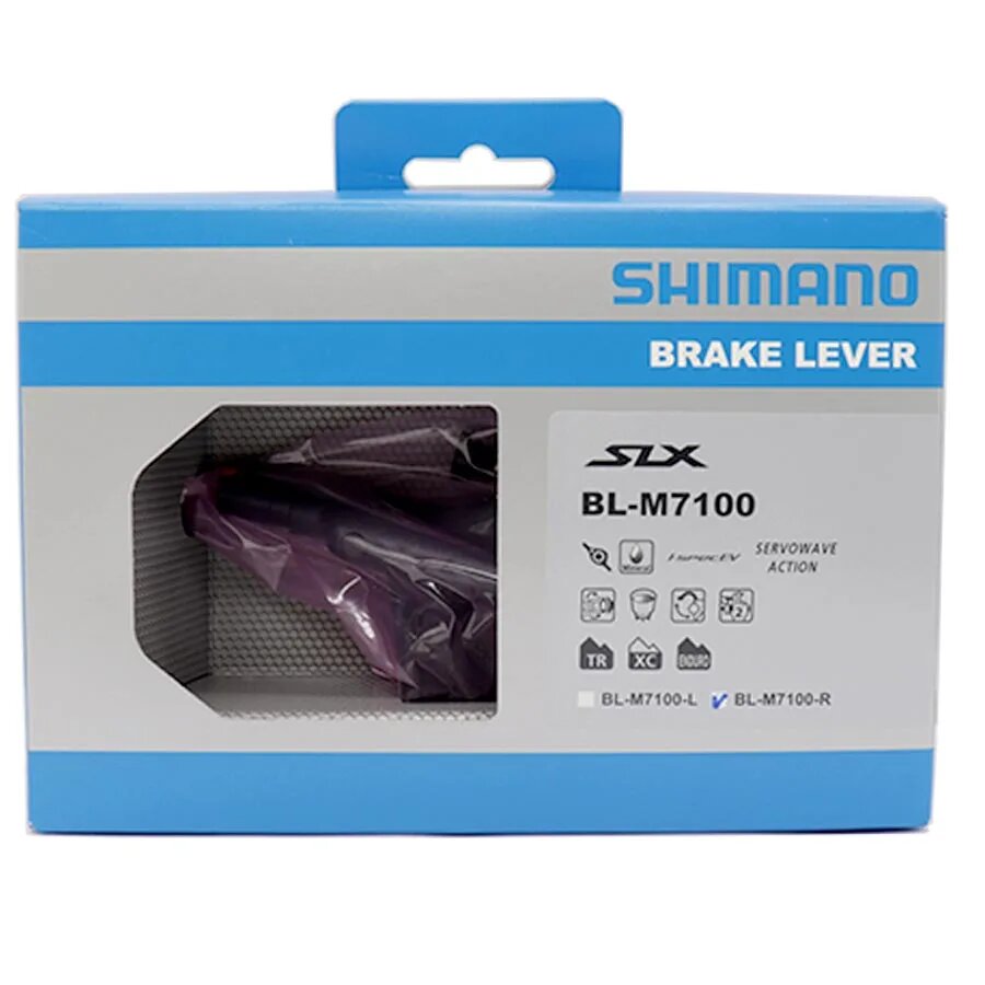 Тормозной рычаг Shimano SLX BL-M7100 Фиолетовый, BL-M7100 Right