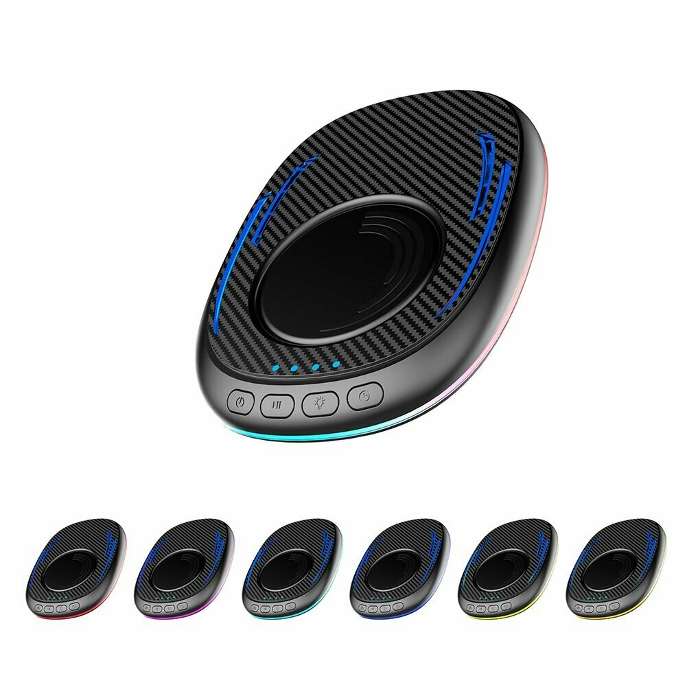 Автокликер для мыши с RGB-подсветкой (9 цветов), таймер, без драйверов