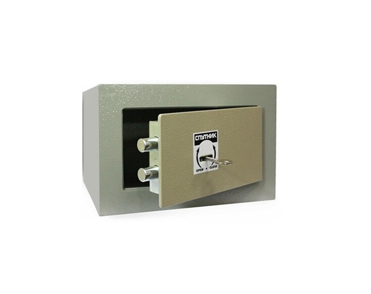 Сейф спутник Р-03н, для дома и офиса, ключевой замок, 175х265х155 мм