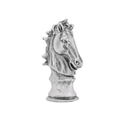 Серебряная статуэтка Конь шахматный (Подарок на Год Лошади)