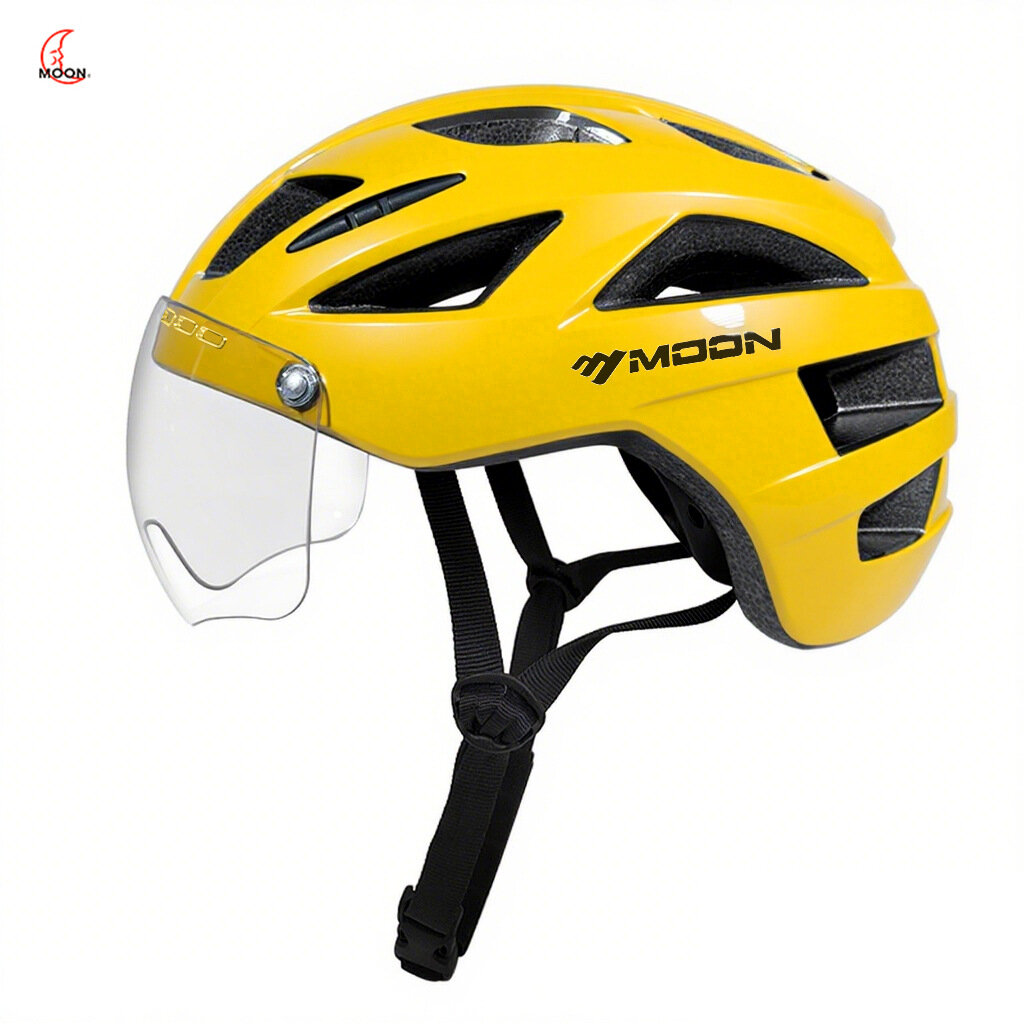 Шлем Велосипедный MOON С Магнитным Козырьком - 24 Вентканала, 380г