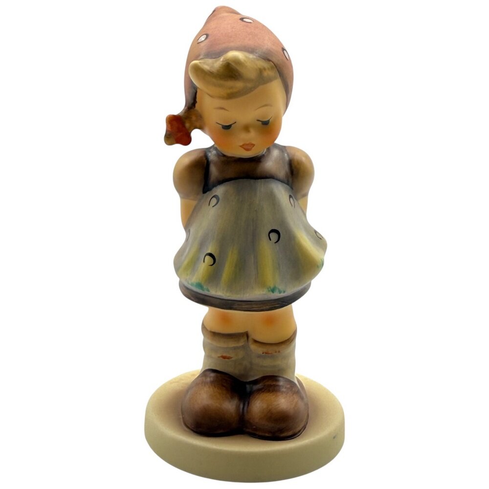 Фарфоровая статуэтка "Pretty Please - Ну пожалуйста!", 9 см, Hummel M.I, 1988 г, Goebel, Германия