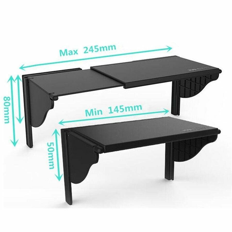 Солнцезащитный козырек для GPS-навигатора и DVD-магнитолы 6-10 дюймов, антибликовый экран, универсальный для автомобиля, удобная установка