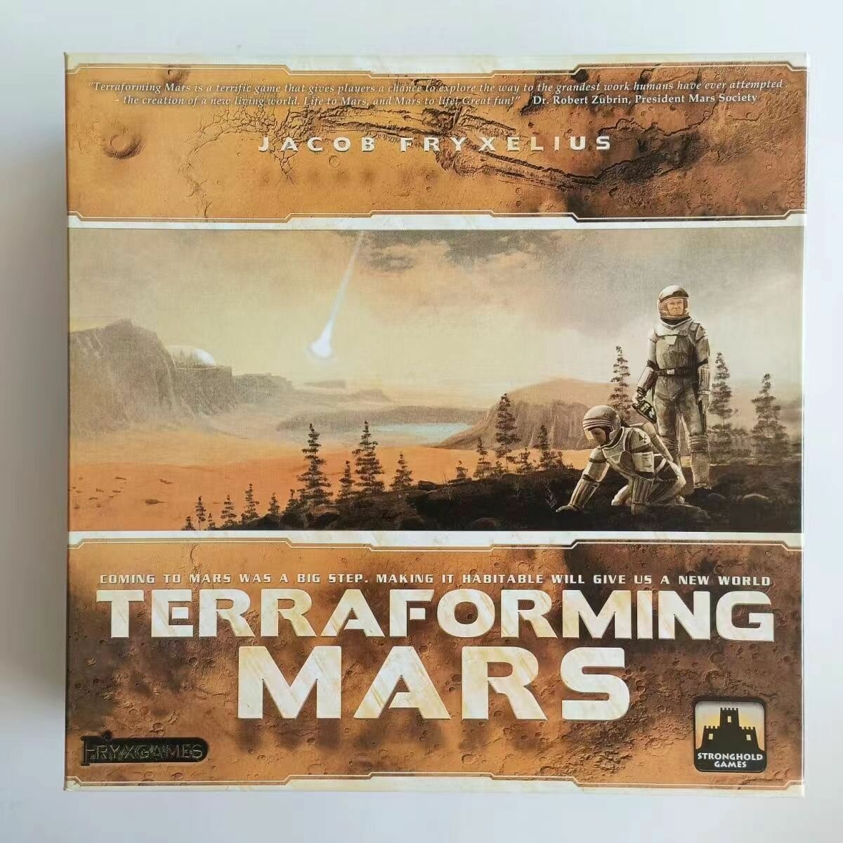 Terraforming Mars, английская версия настольной игры, стратегия колонизации Марса для взрослых и подростков, подарок любителям экономических игр